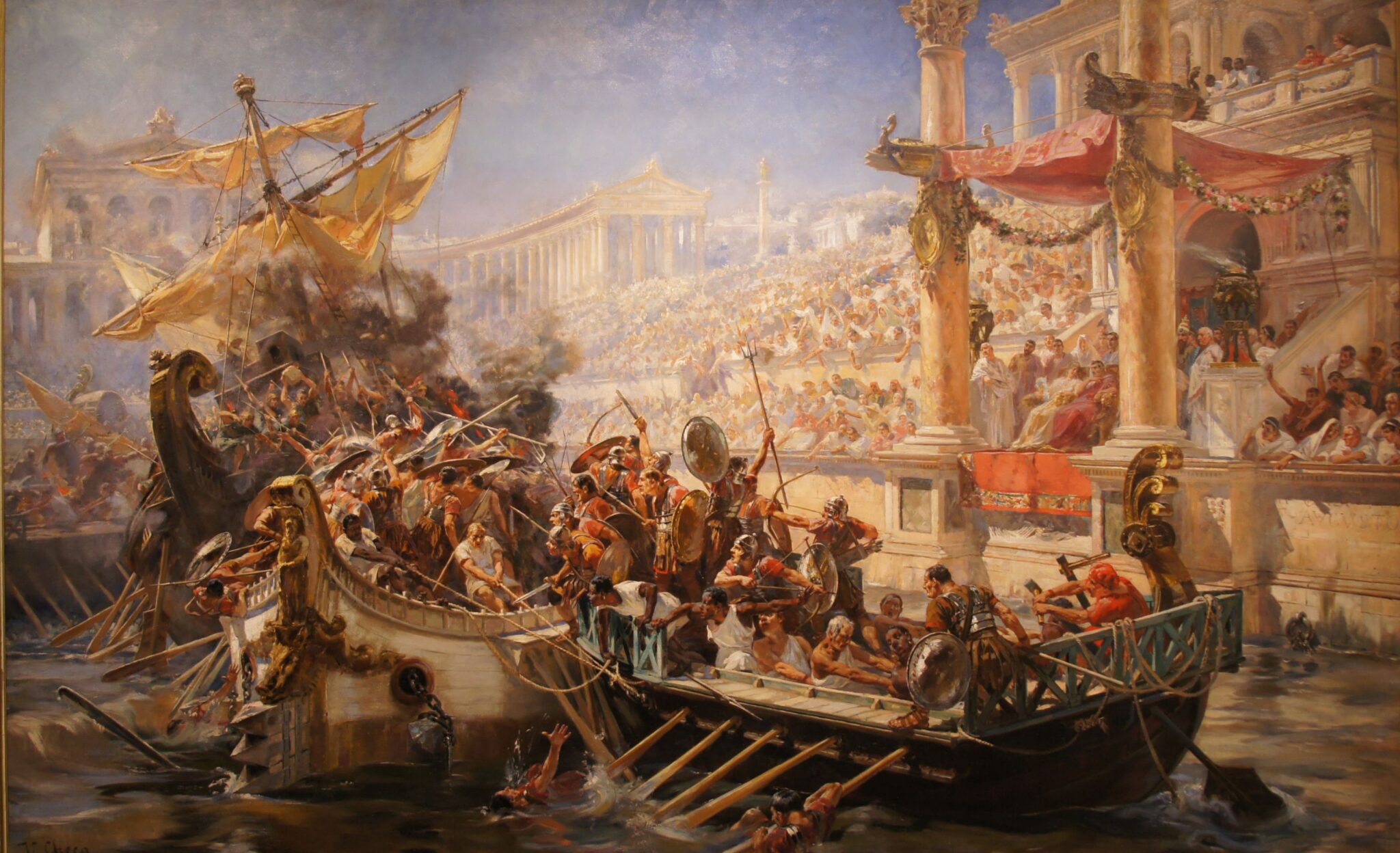 Colosseum Naval Battles: Fact or Fiction? - History's Mysteries 3.14
